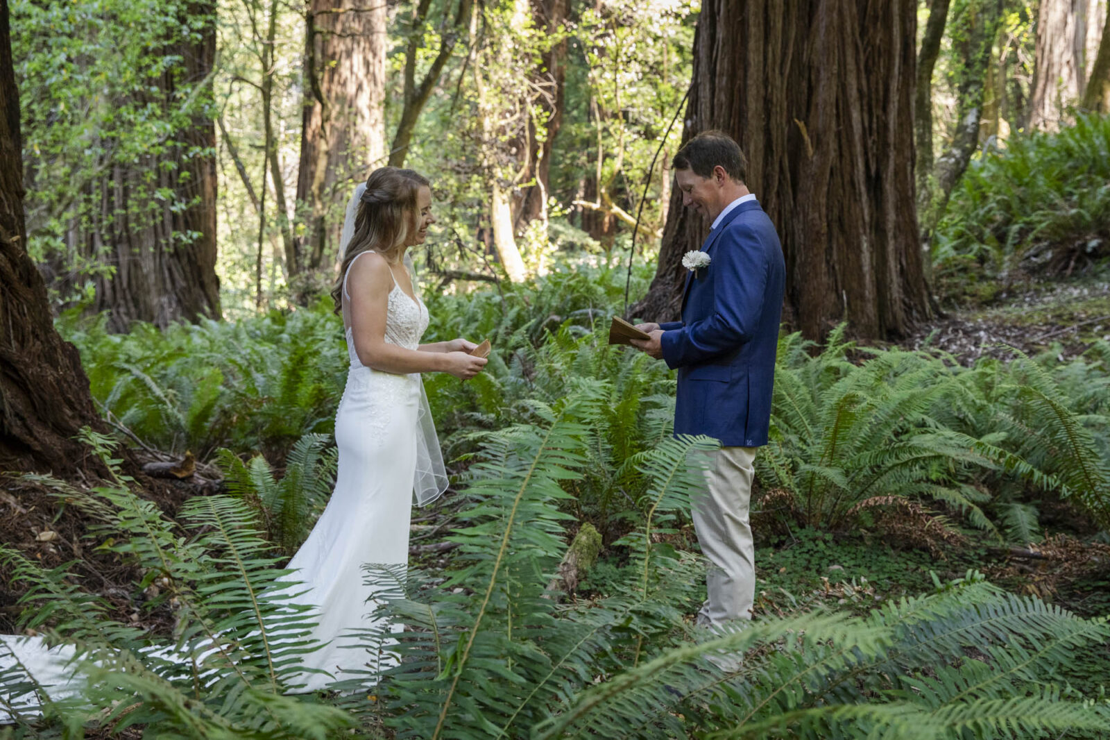 An Enchanting California Redwoods Wedding Story | Scenic Vows